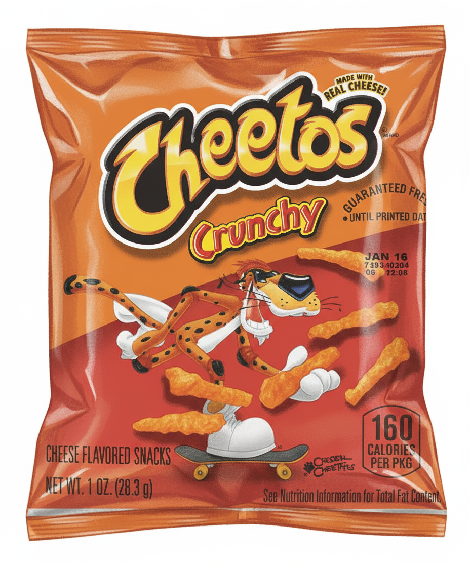 cheetos cheese flavored snacks crunchy Nutrition Facts & Calories ...