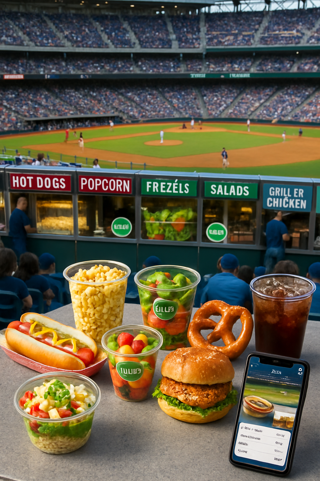 Healthy Stadium Food: A Winning Nutrition Guide for Game Day - SnapEat AI