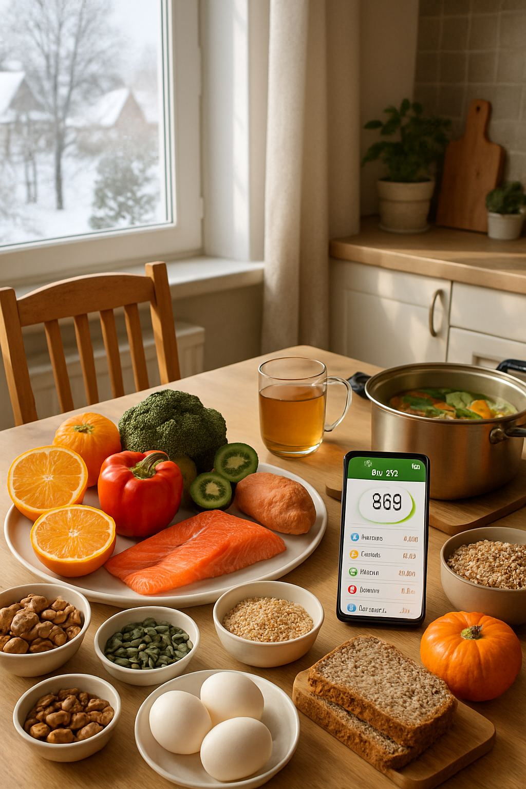 How to Stay Healthy in Cold Weather: A Guide with SnapEat AI - SnapEat AI