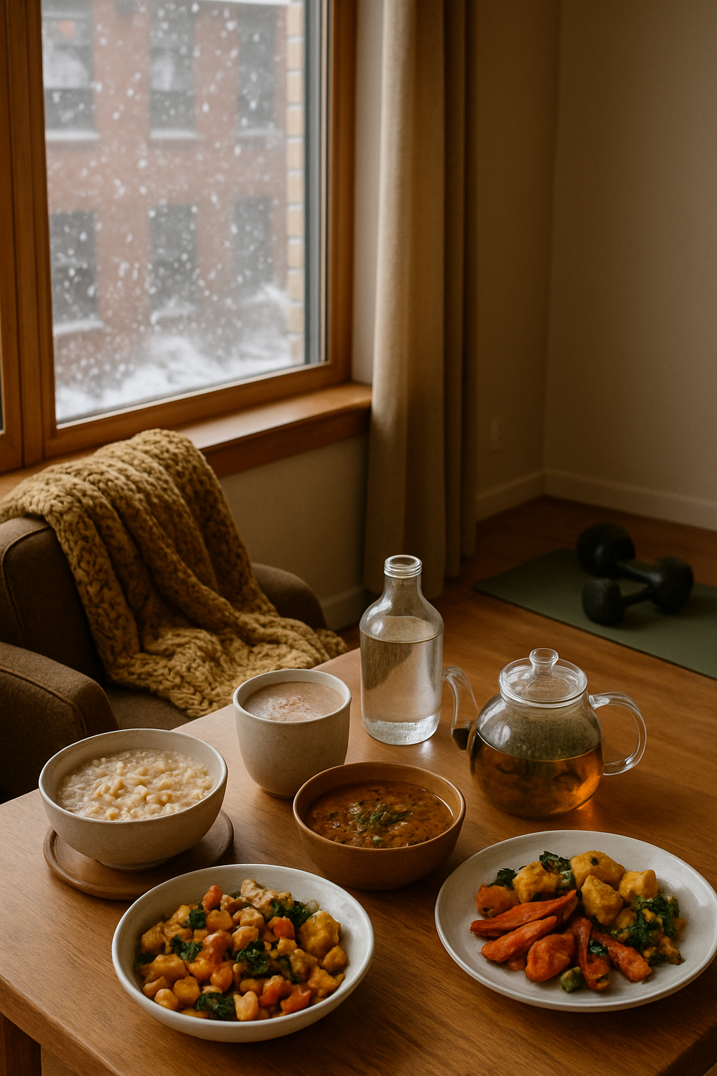 Healthy Snow Day Diet: Stay on Track with a Smart Food Coach - SnapEat AI